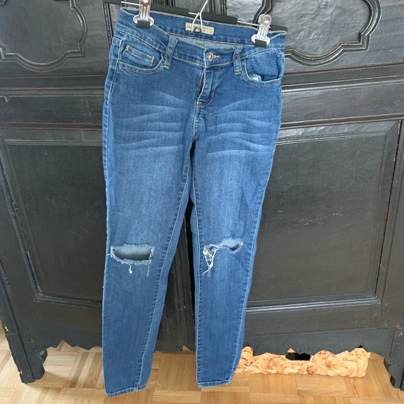 Jeans | Skinny Jeans With Knee Rips | Poshmark